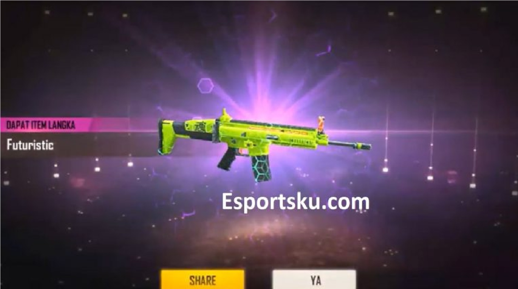 Tips to Get the Scar Futuristic Skin in Free Fire (FF) - Esports