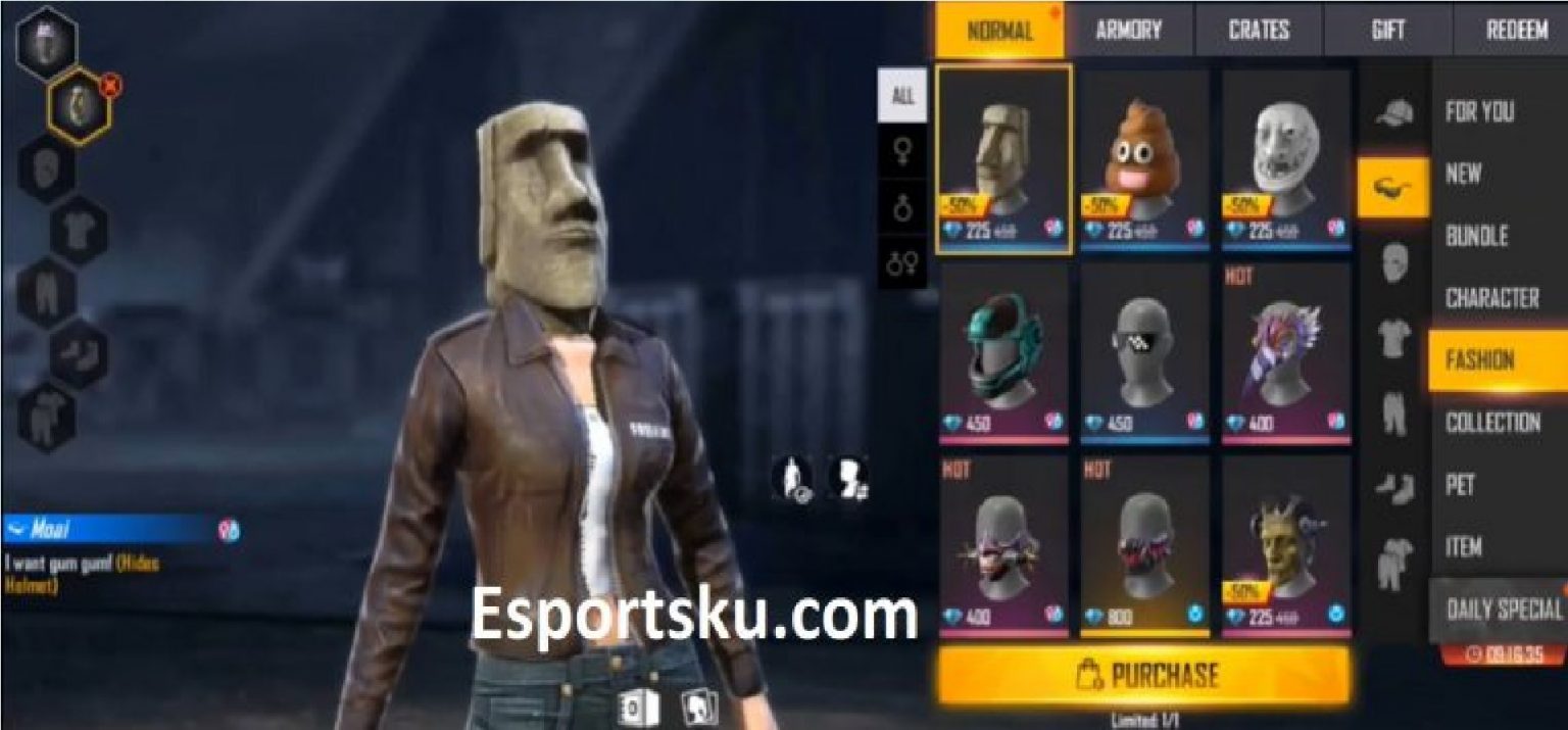 How to Obtain the Stone Head in Free Fire (FF) - Esports