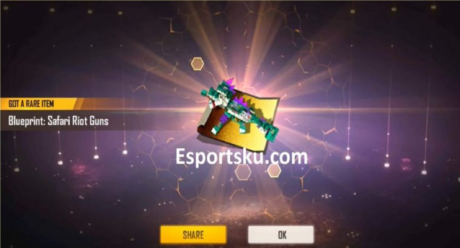 Tips to Get the Safari Riot UMP Blueprint in Free Fire (FF) - Esports