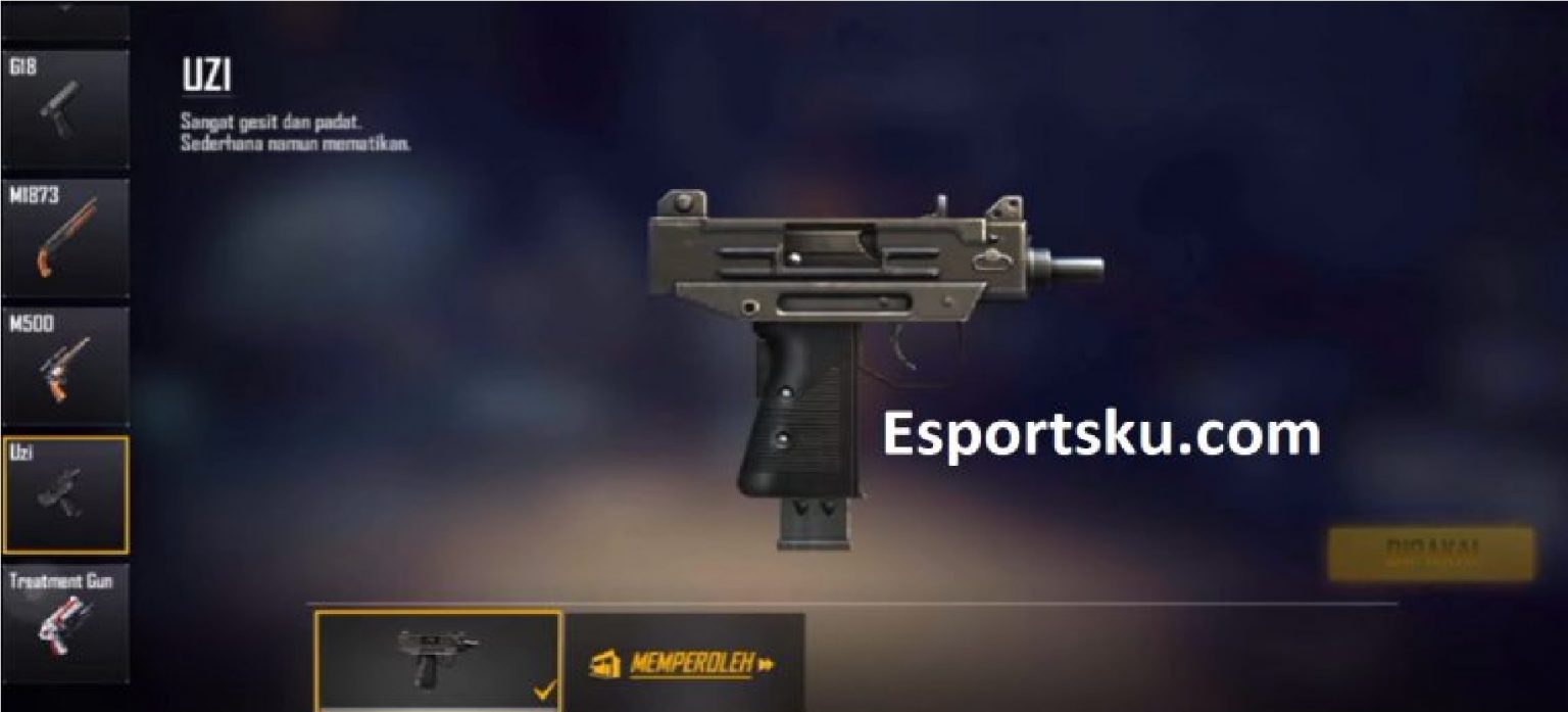 Uzi in Free Fire (FF) is Officially Released in Advanced Server - Esports