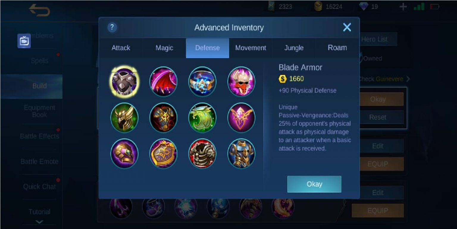 New Effects of Blade Armor Items, More OP in Mobile Legends (ML) - Esports