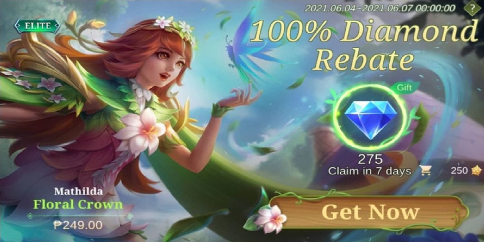 How to Get Mathilda Floral Crown's New Skin for Free in Mobile Legends ...