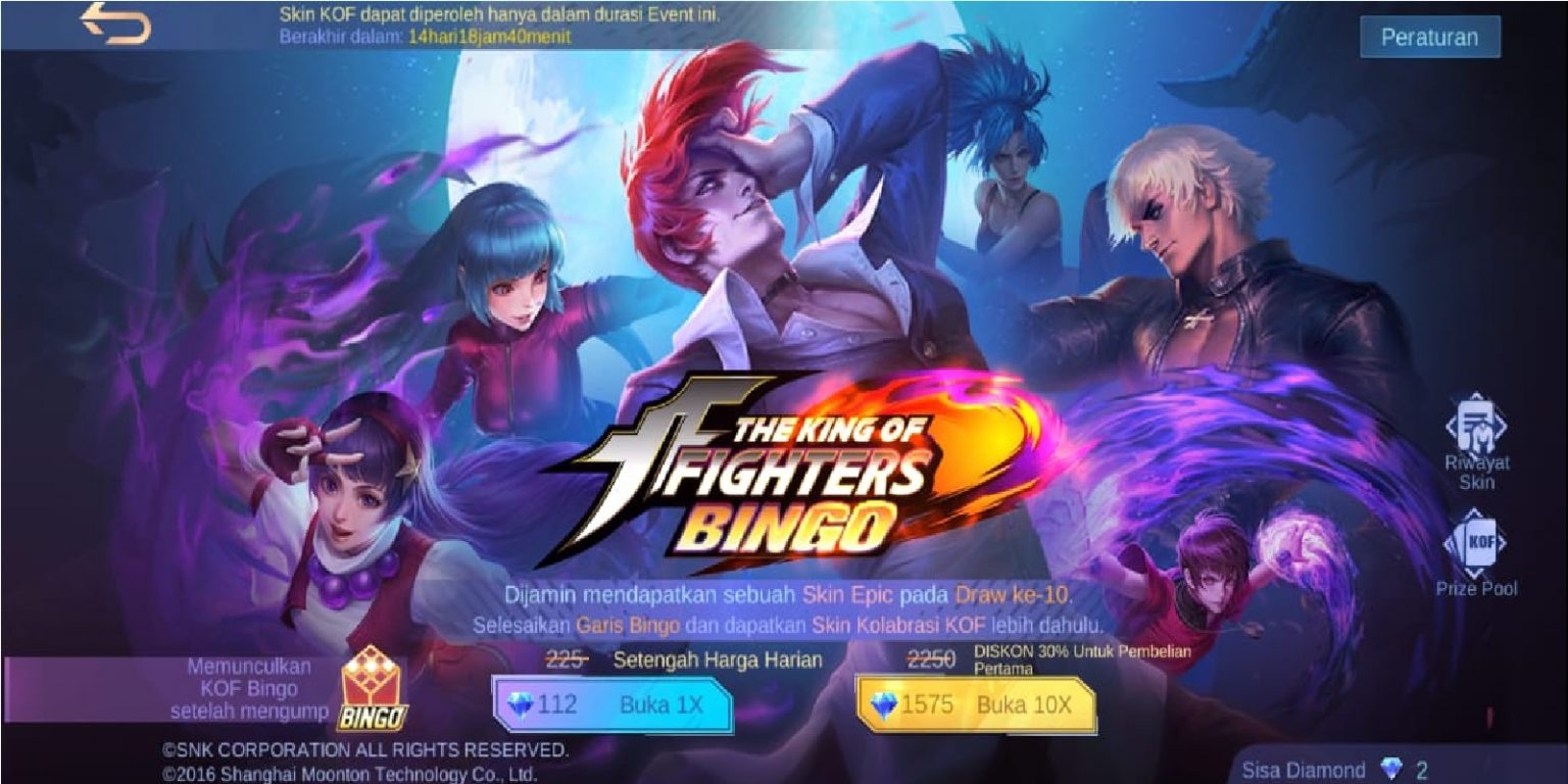 Top Up Tips To Get KOF Mobile Legends Skin (ML) - Esports