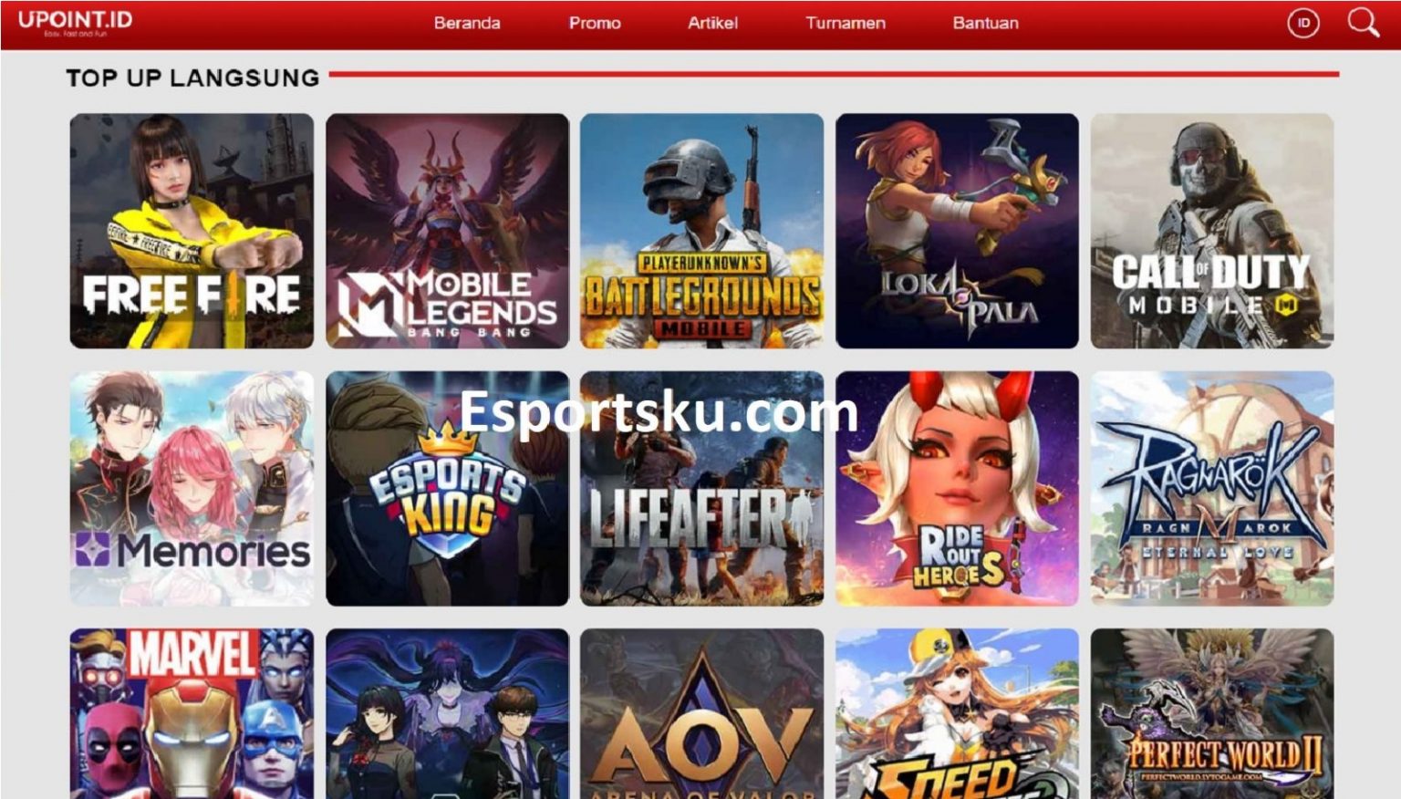 10 Places to Buy Diamond Mobile Legends and their price list (ML) - Esports
