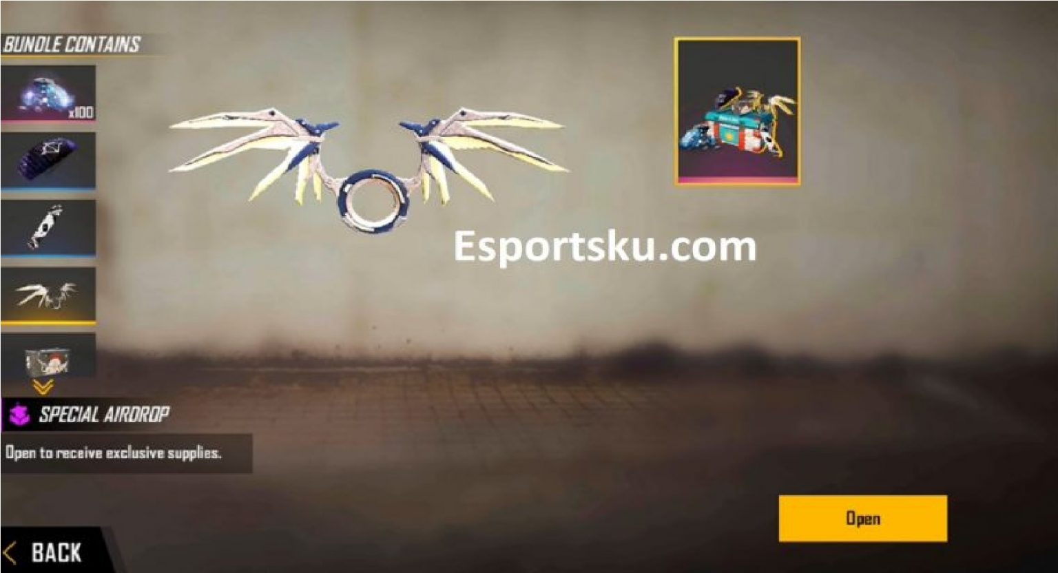 Unique Facts about the Mechanical Wings in Free Fire (FF) - Esports