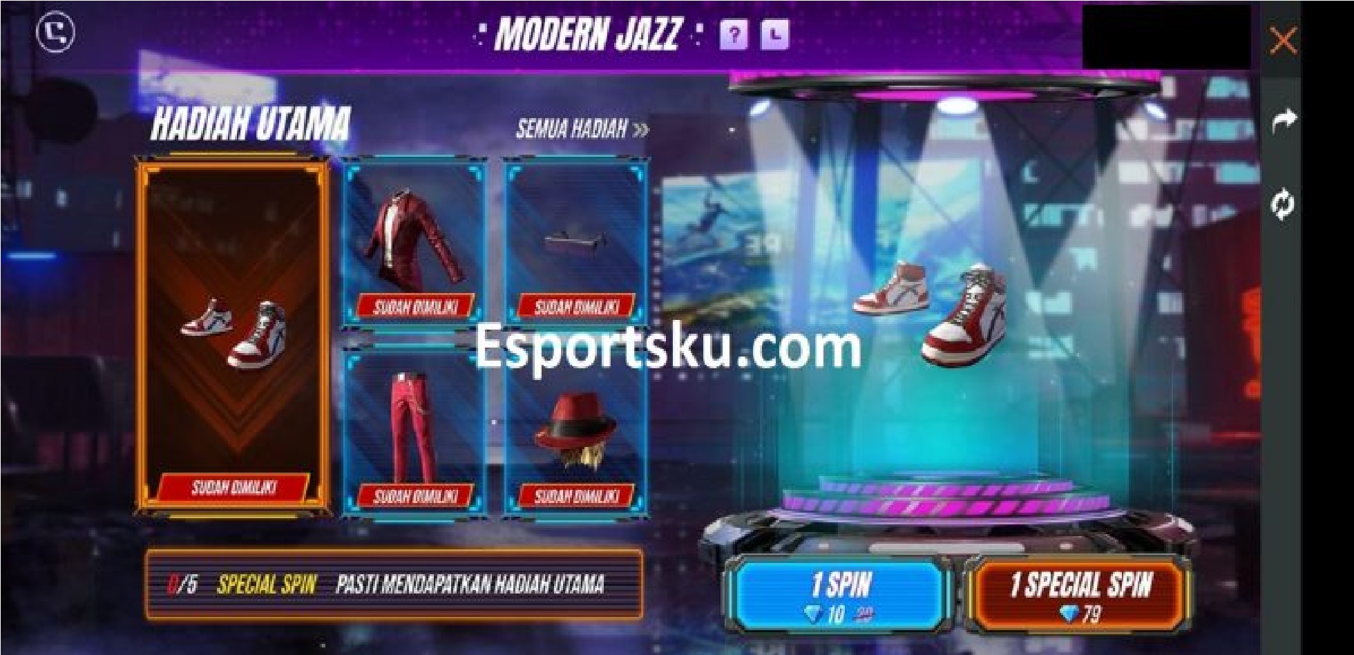 Tips to Get the Modern Jazz Bundle in Free Fire (FF) - Esports