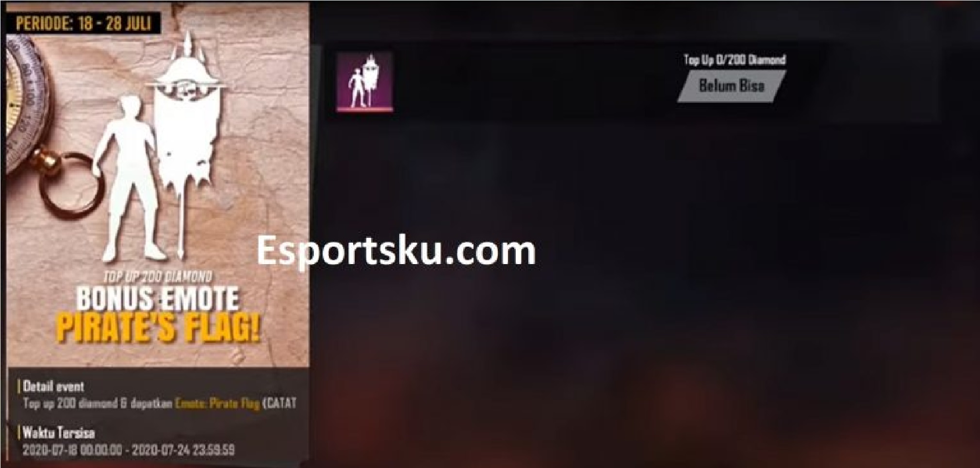 Facts about the Pirate Flag Emote in Free Fire (FF) - Esports