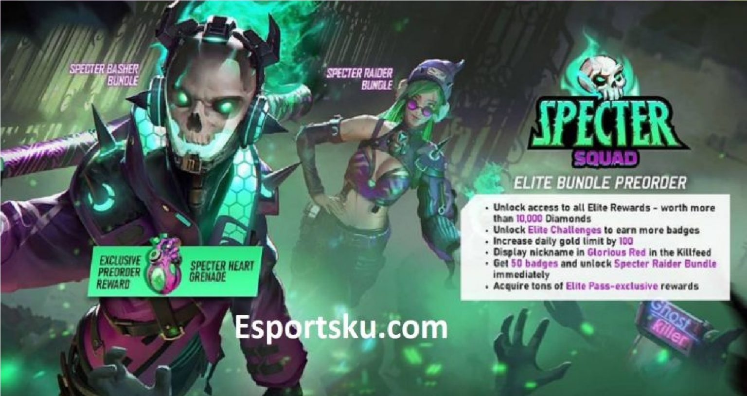 Difference between Elite Pass and Elite Bundle in Free Fire (FF) - Esports