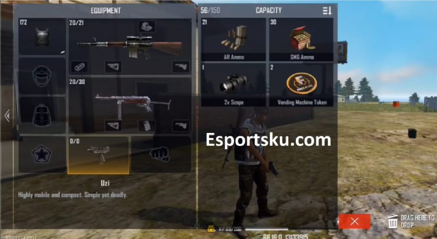 Tips to Find the Uzi Weapon in Free Fire (FF) - Esports