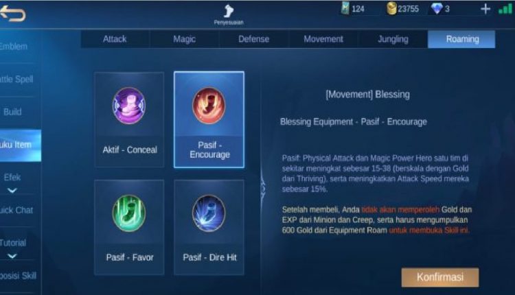5 Heroes That Are Suitable for Using Roam "Encourage" Items Mobile ...