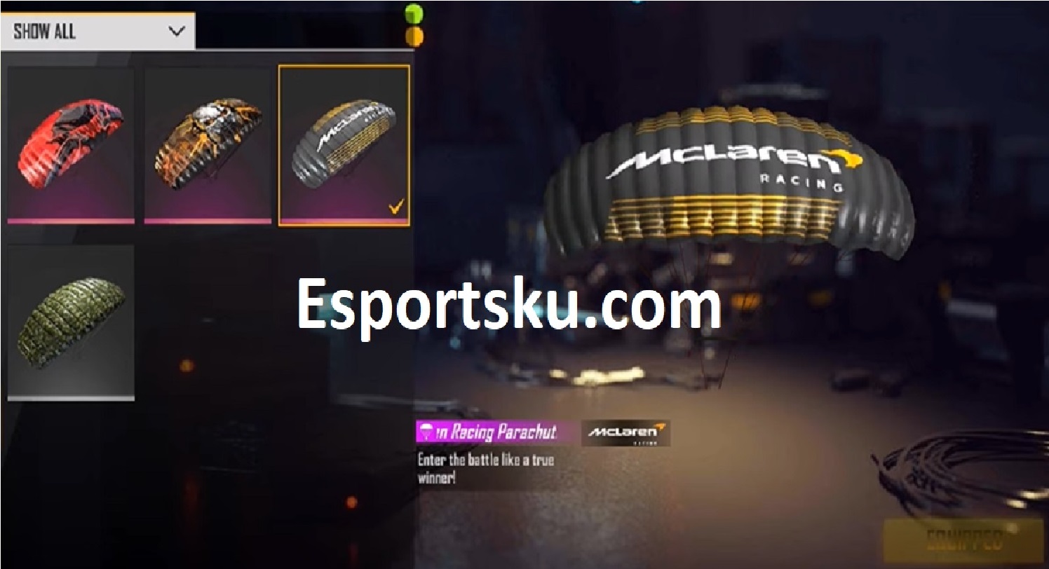 Tips to Obtain the Mclaren Parachute in Free Fire (FF) - Esports