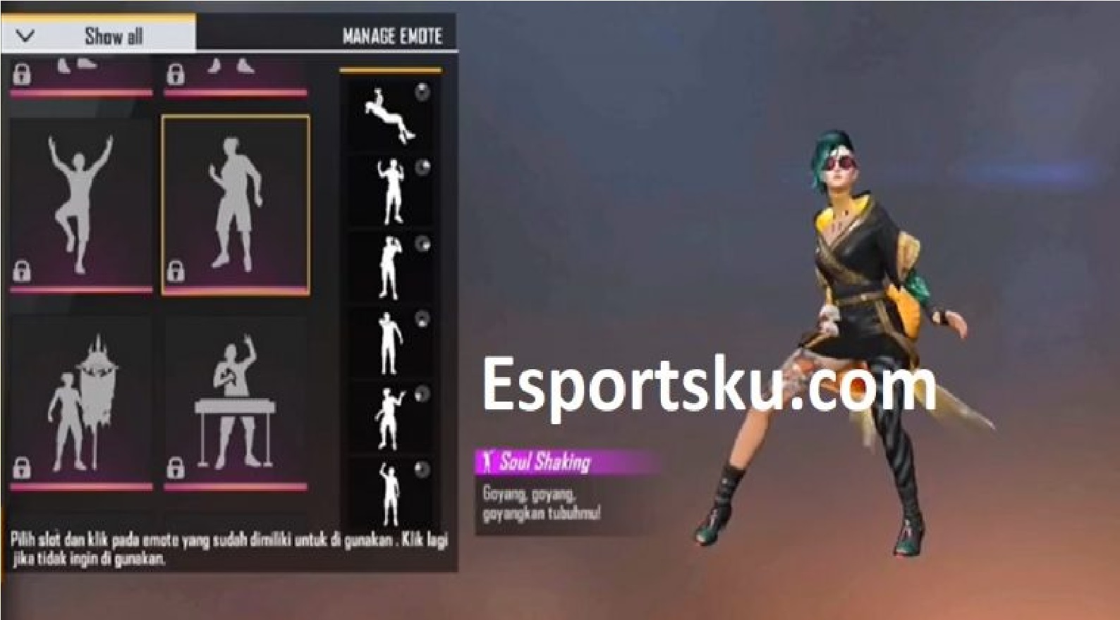 How to Obtain the Soul Shaking Emote in Free Fire (FF) - Esports