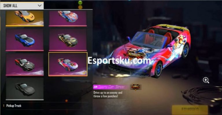 Tips to Get the Street Fighter Sports Car Skin in Free Fire (FF) - Esports