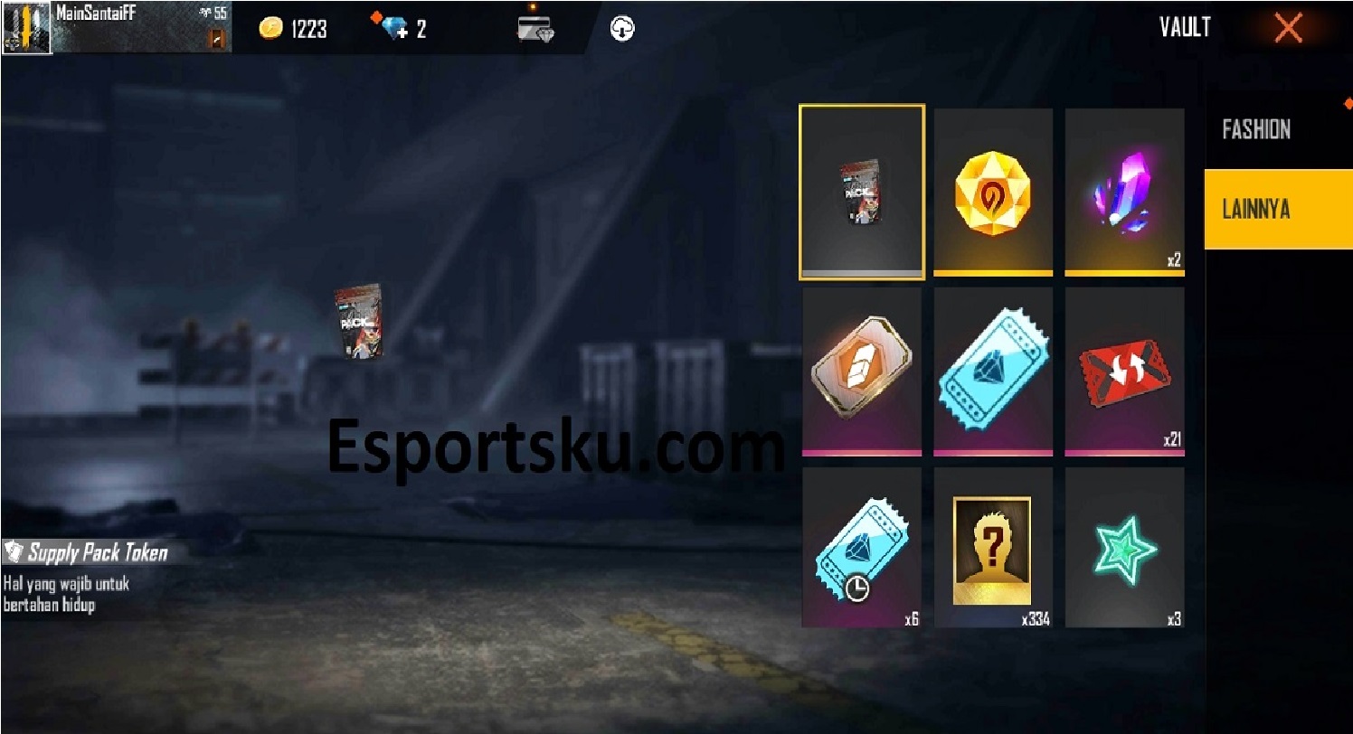 The New Xayne Supply Token in Free Fire (FF) - Esports