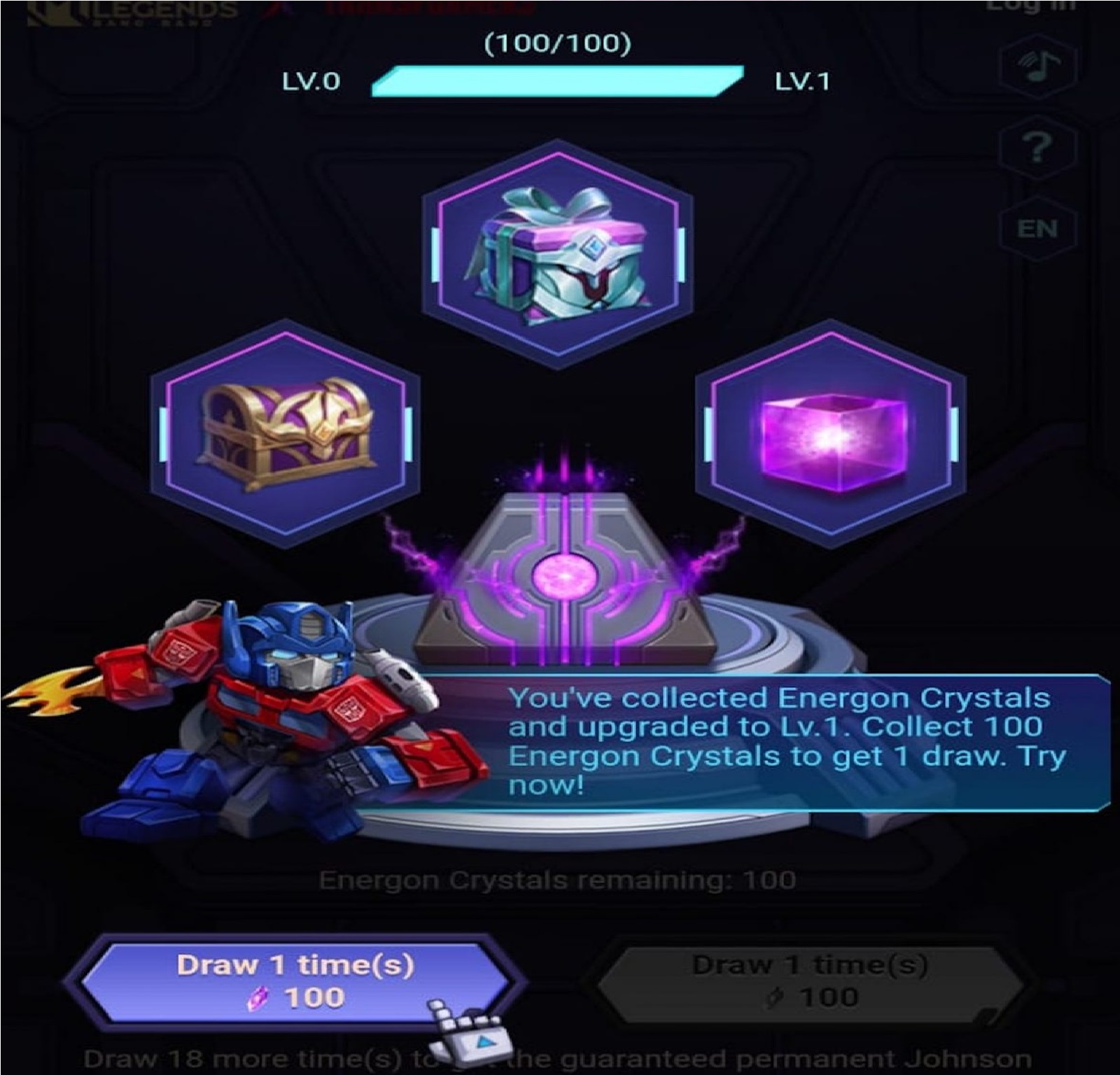 Mobile Legends X Transformers Web Event, Free Epic X.Borg Tesla Skin ...