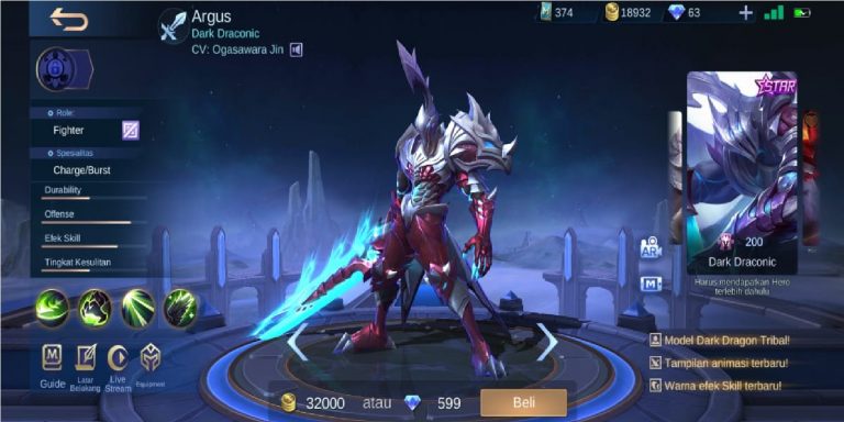 4 Best Argus Skins in Mobile Legends (ML) - Esports