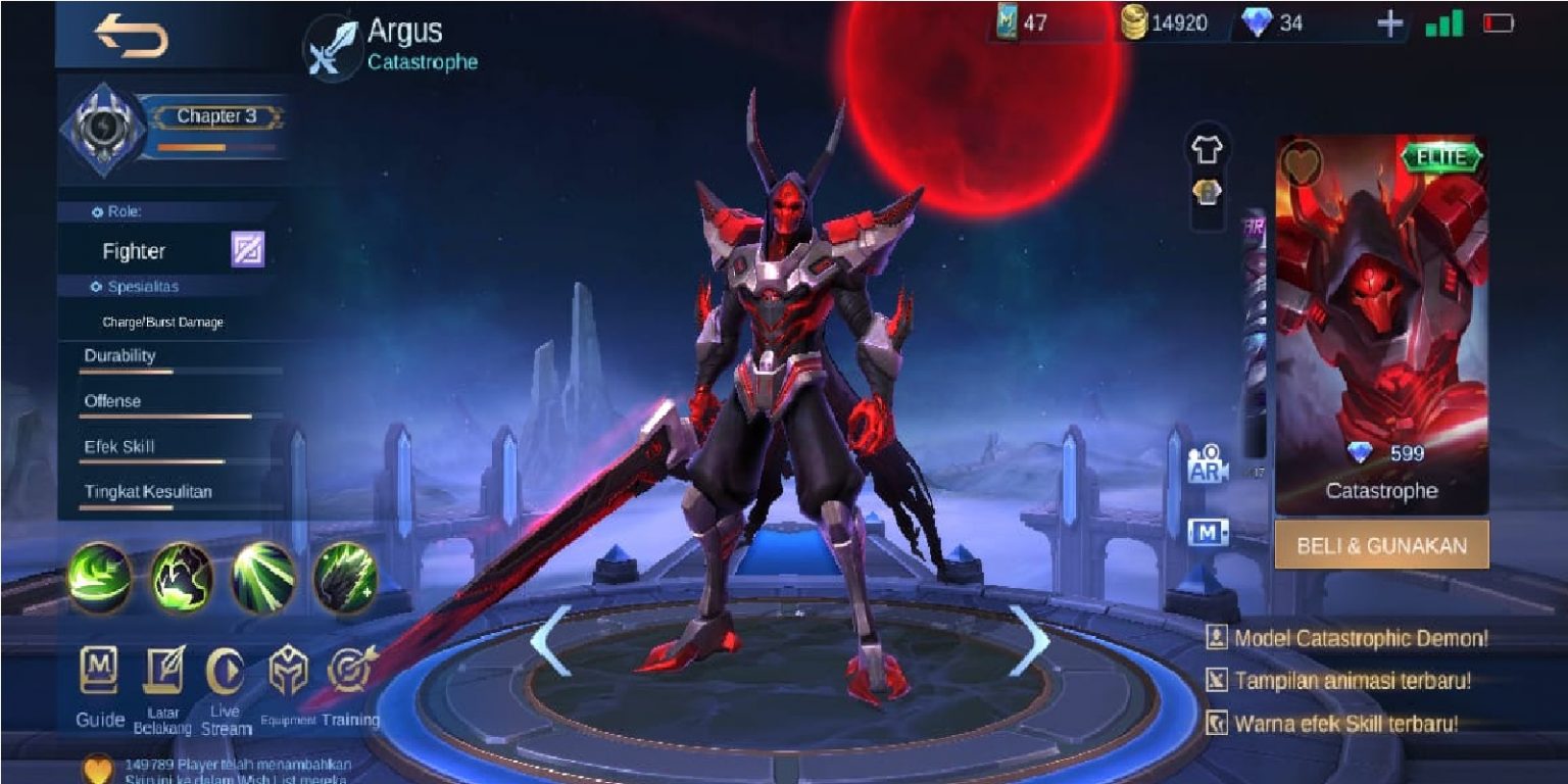 4 Best Argus Skins in Mobile Legends (ML) - Esports