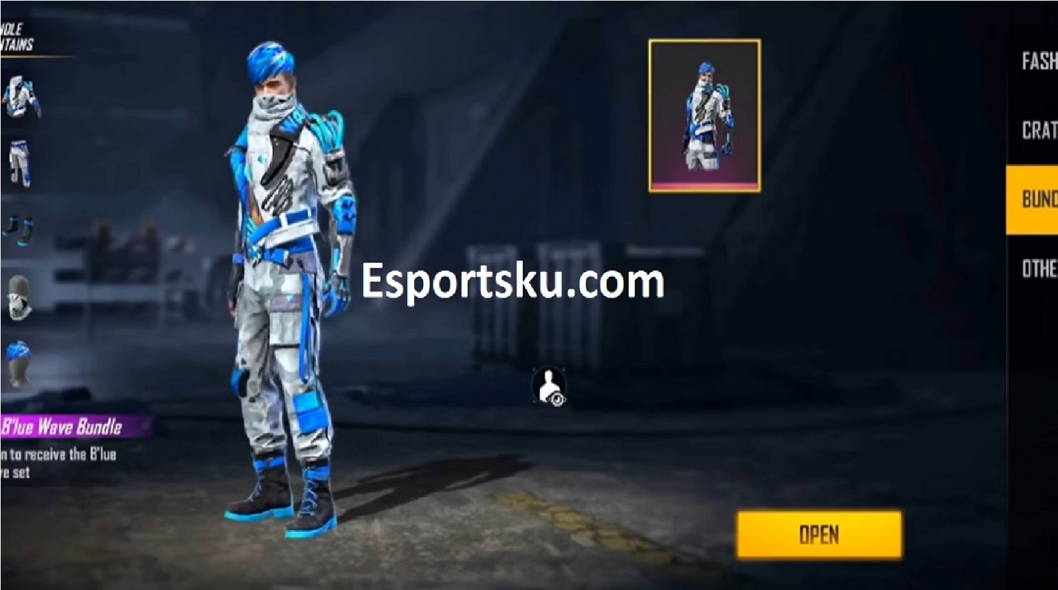 Tips to Get the Blue Wave Bundle in Free Fire (FF) - Esports