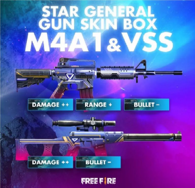 Tips to Get the M4A1 Star General in Free Fire (FF) - Esports
