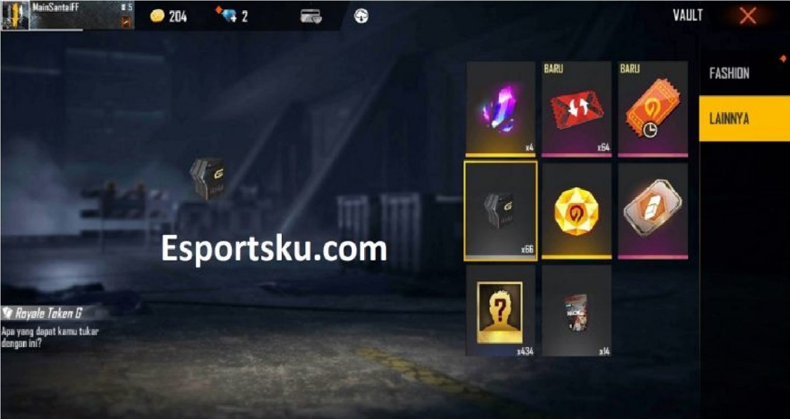 How to Collect the Royale G Token in Free Fire (FF) - Esports