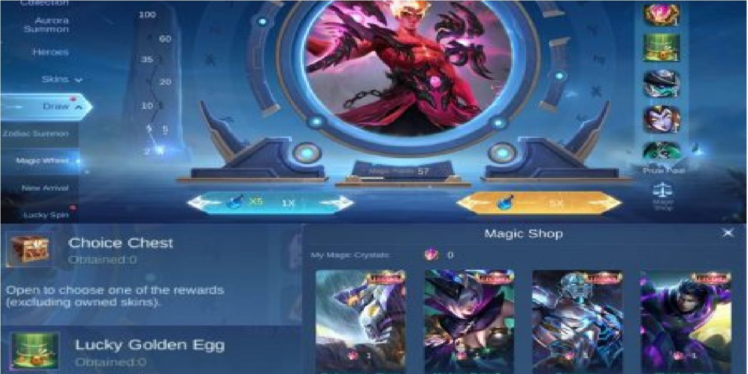 Leaked New UI Appearance of Magic Wheel Mobile Legends (ML) - Esports