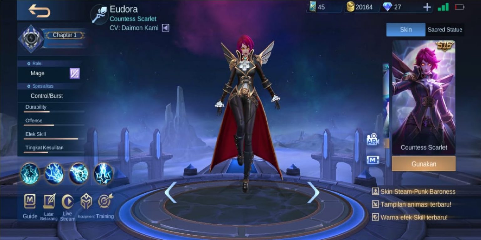 Unique Facts of Hero Eudora in Mobile Legends (ML) - Esports
