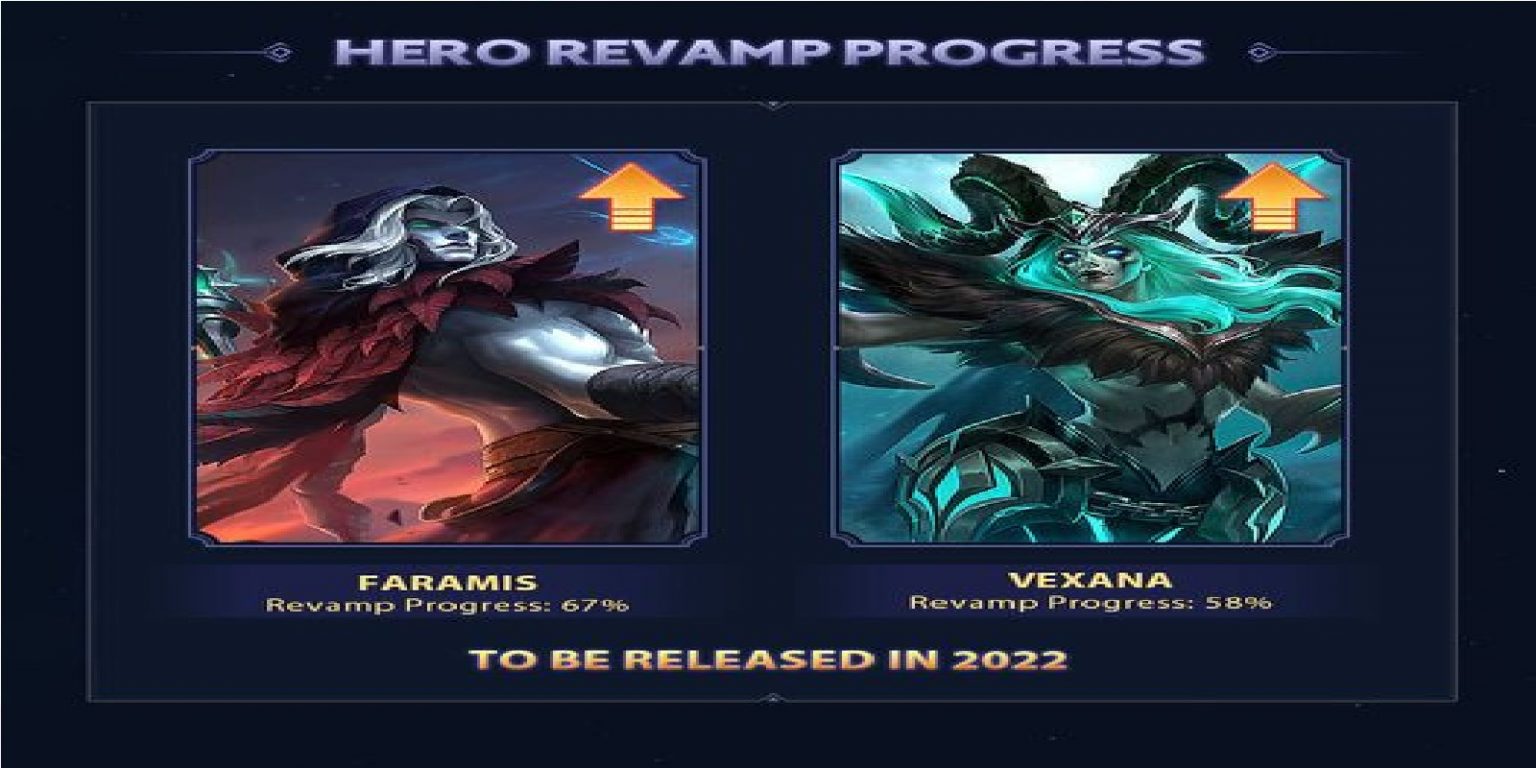 Faramis & Vexana Mobile Legends Get Revamp 2022, There will be New Skin ...