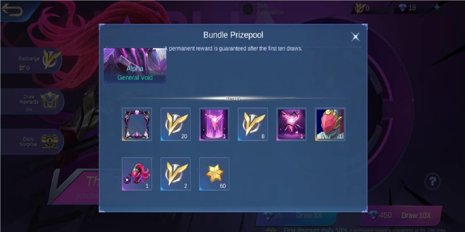 Free Draw Skin Abyss Alpha “General Void” Mobile Legends (ML)? - Esports