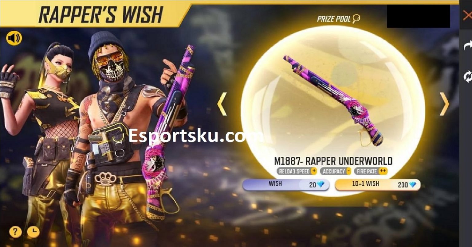 What is the Rapper Fate Event in Free Fire (FF) - Esports