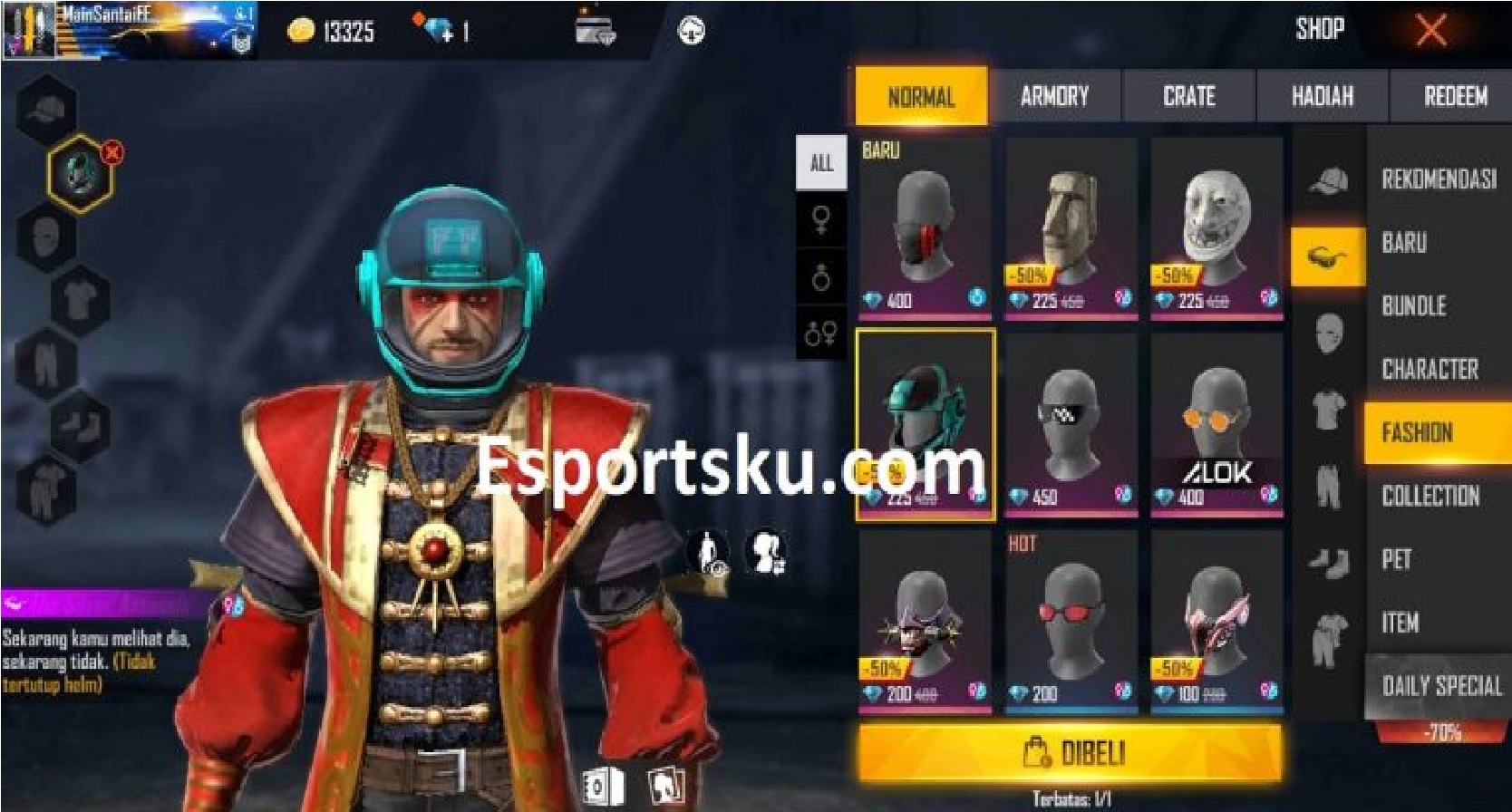 Tips to Obtain the Silver Assassin Helmet in Free Fire (FF) - Esports