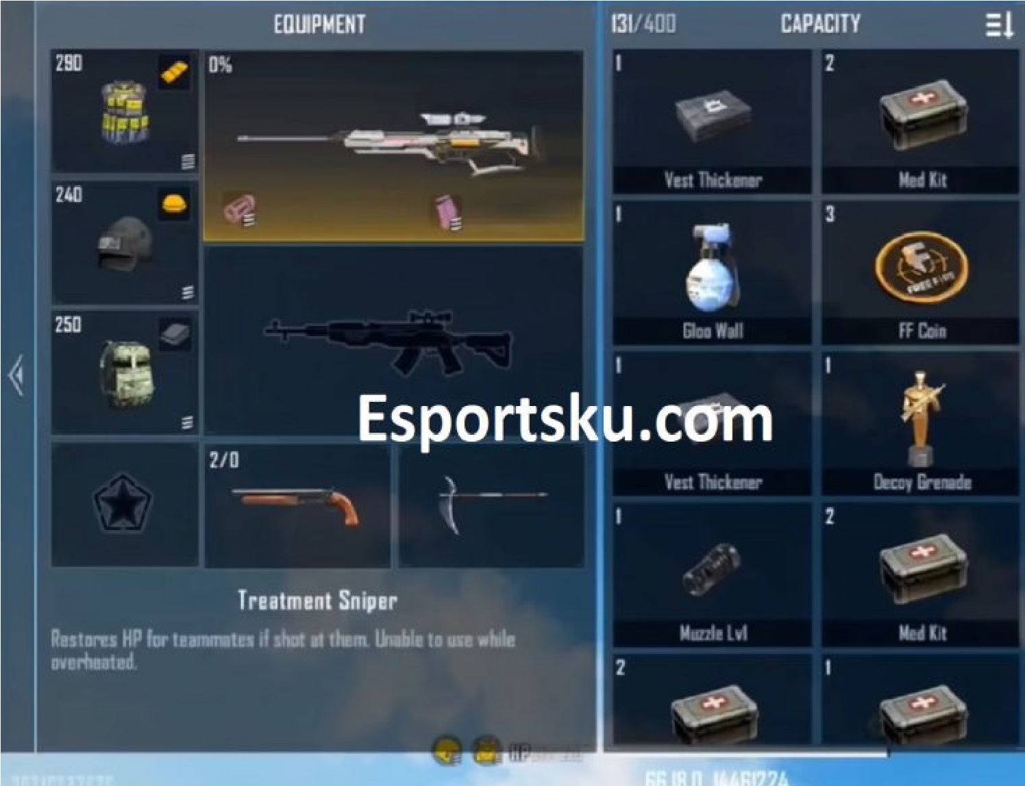 Check Out This New Treatment Sniper Weapon in Free Fire (FF)! - Esports