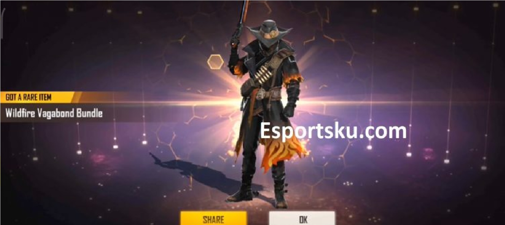 SJ2VRWXTA2HG Free Fire (FF) Tiger Bundle Redeem Code - Esports