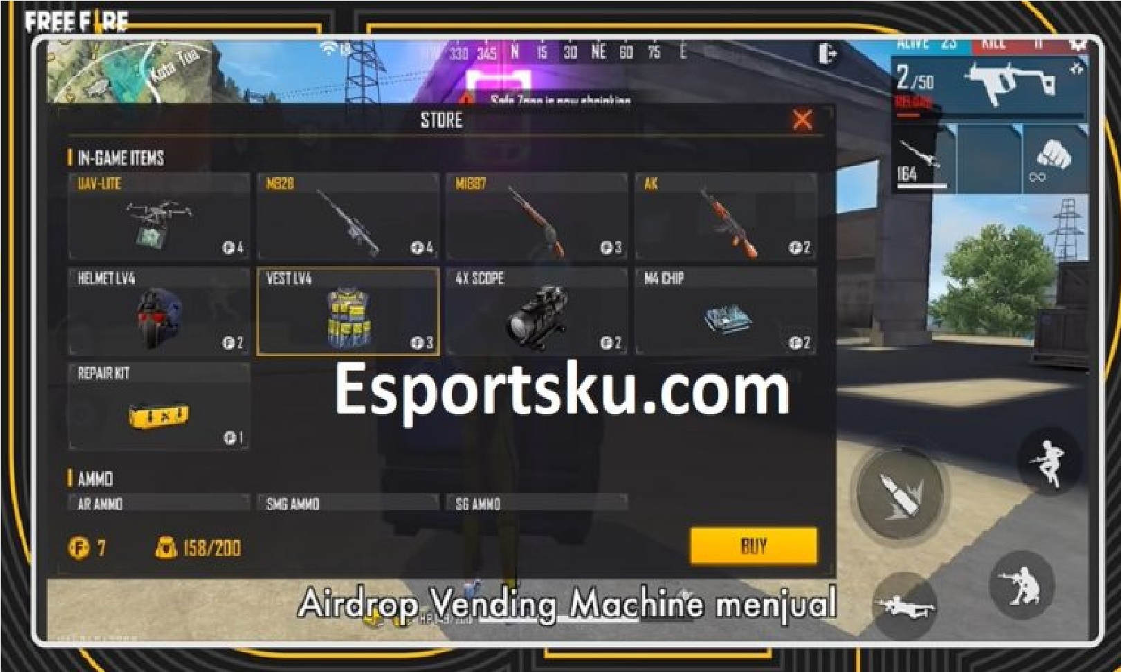 The Latest Free Fire (FF) Vending Airdrop Item List - Esports