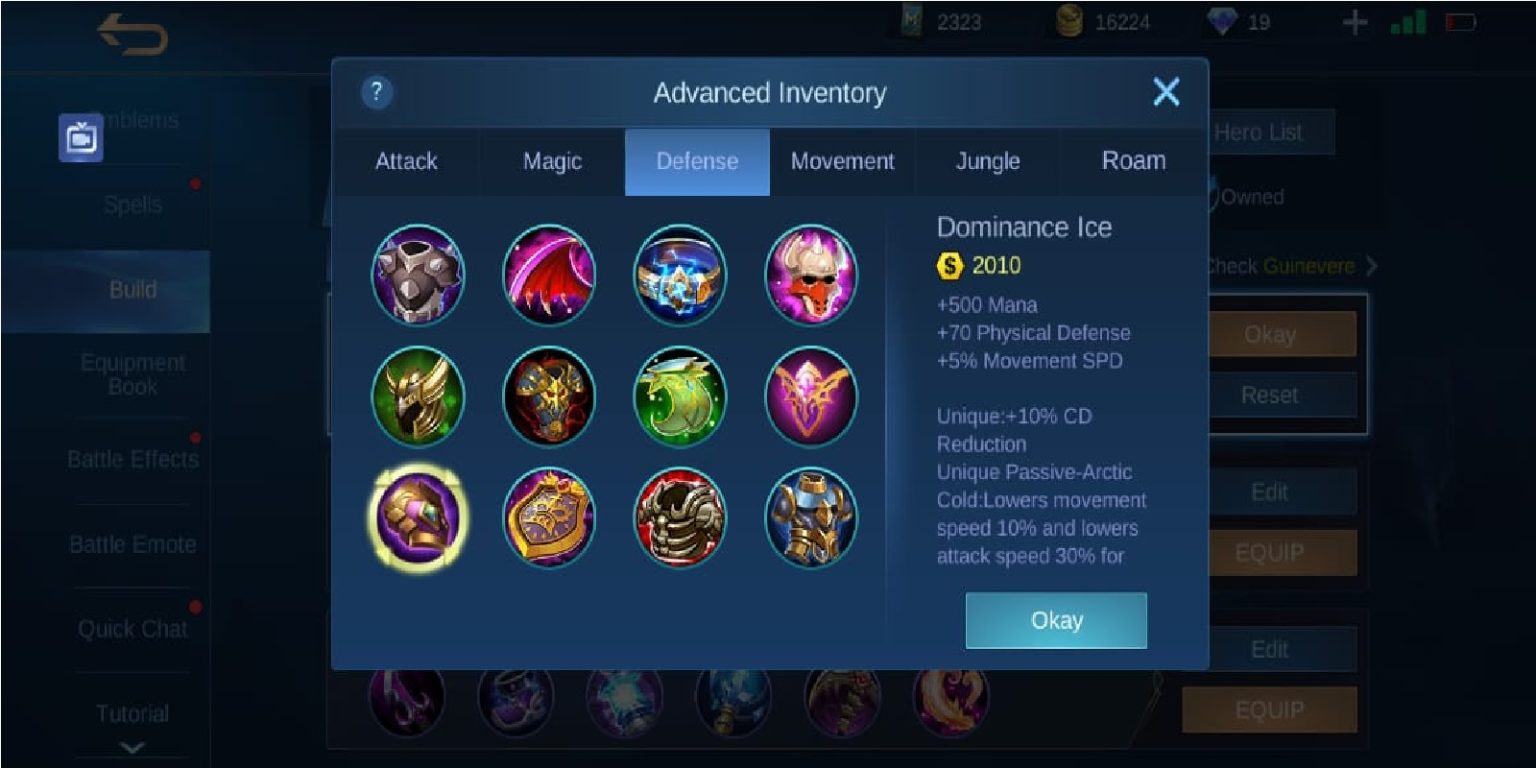 Dominance Ice Function in Mobile Legends, Counter Marksman? (ML) - Esports