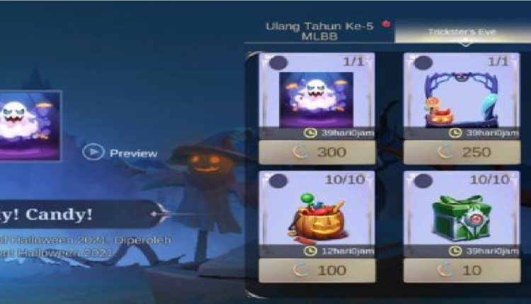 How to Get Spawn Candy Halloween Mobile Legends Effect (ML) - Esports
