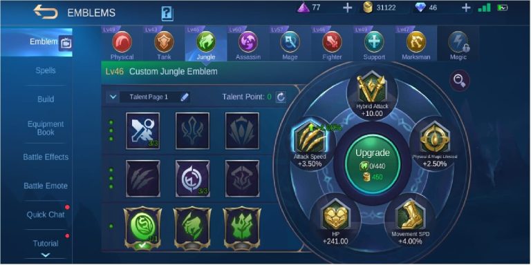 9 Best Emblems and Emblem Functions in Mobile Legends! (ML) - Esports