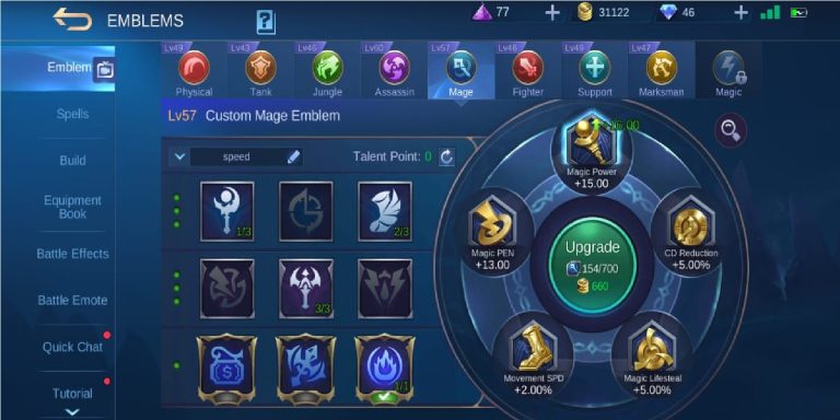 9 Best Emblems and Emblem Functions in Mobile Legends! (ML) - Esports