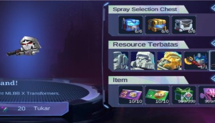 How to Get Transformers Battle Emote Mobile Legends (ML) - Esports