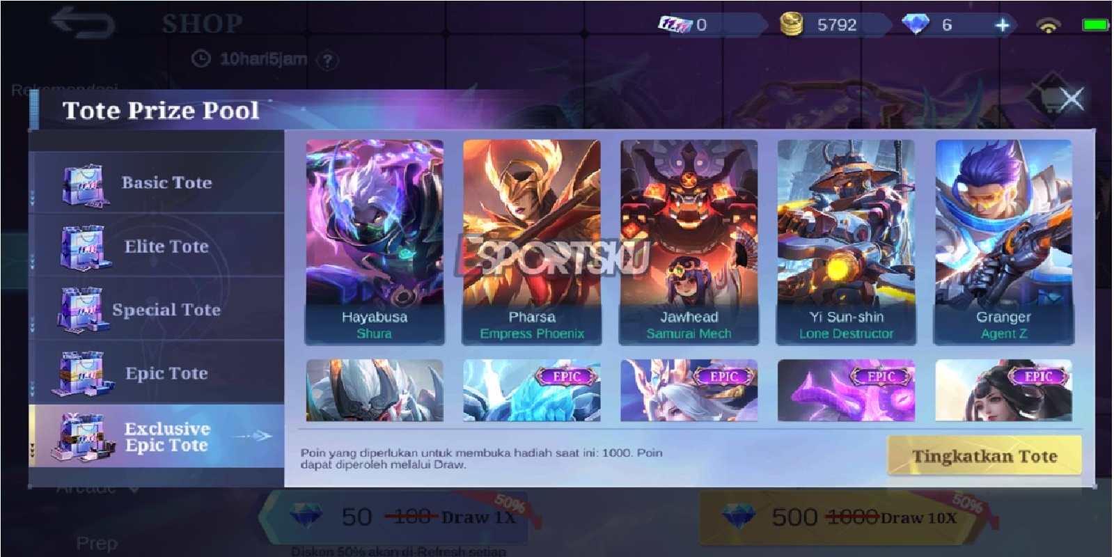 How to Increase Tote Prize Pool Double 11 Mobile Legends (ML) - Esports