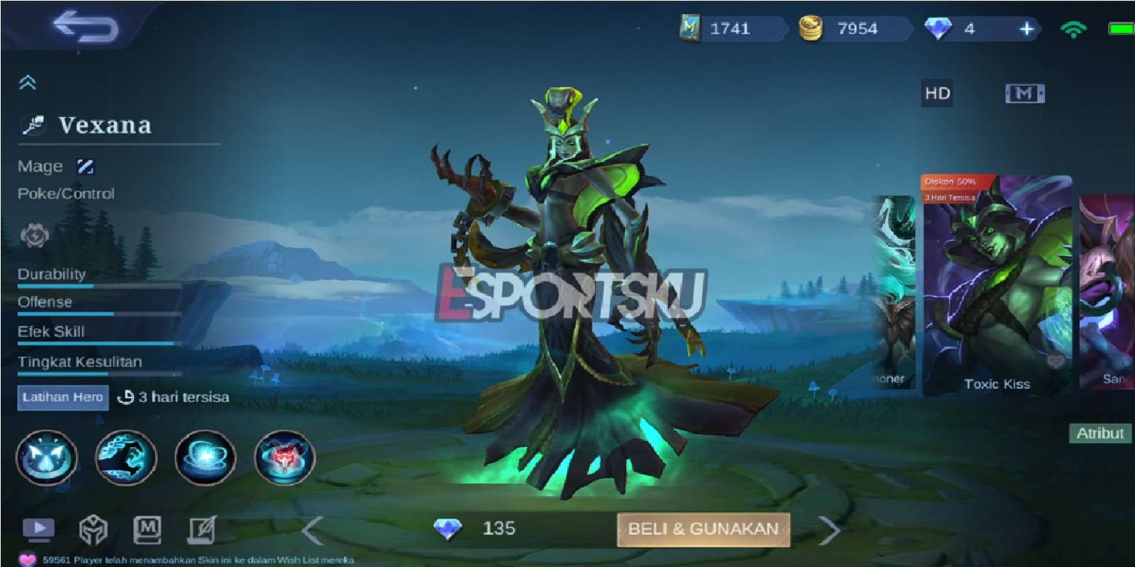 4 Best Vexana Skins in Mobile Legends (ML) - Esports