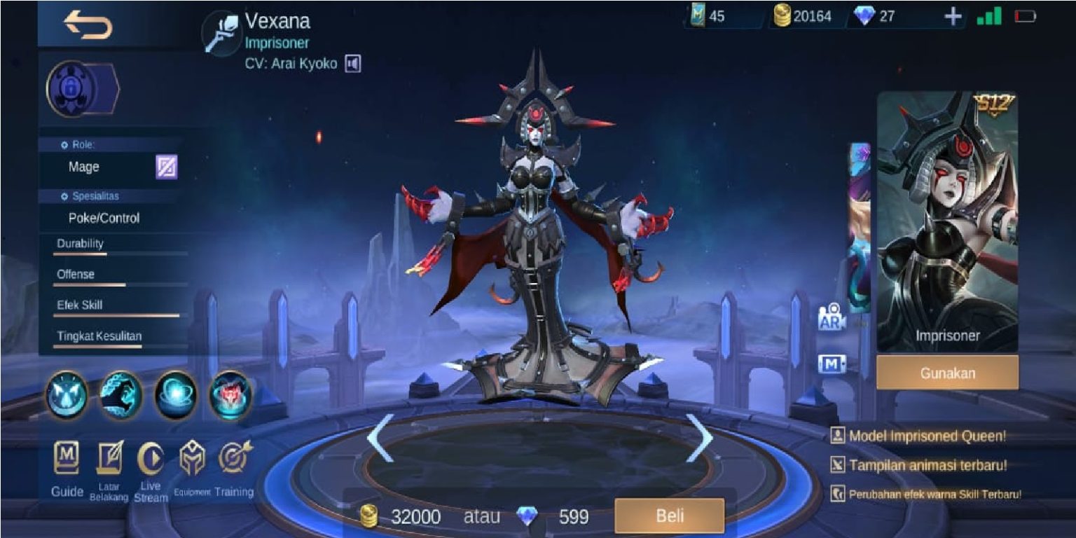 4 Best Vexana Skins in Mobile Legends (ML) - Esports