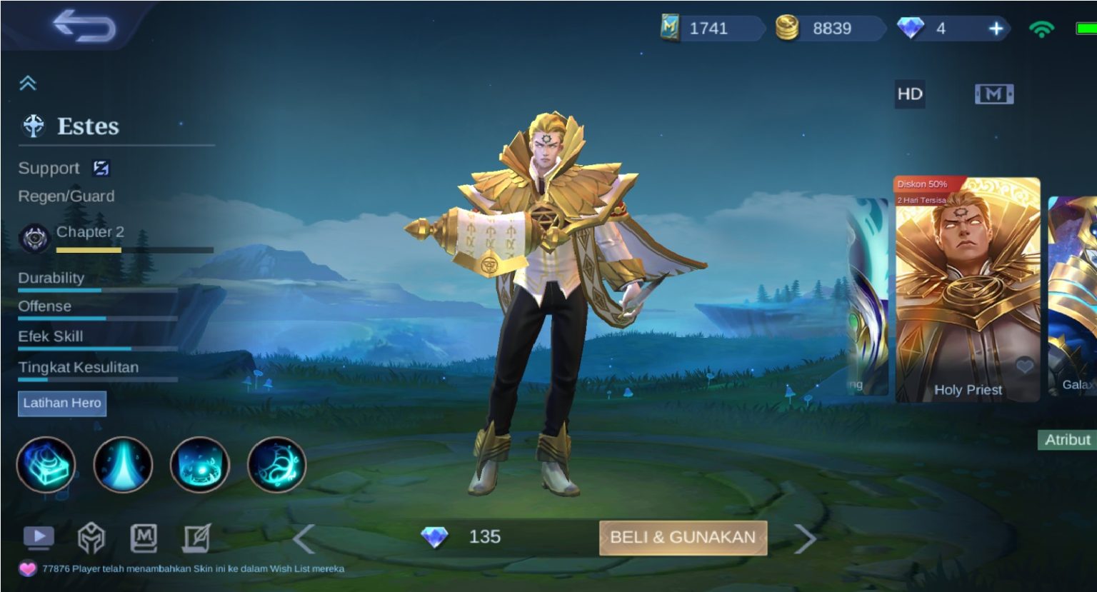 6 Best Estes Skins in Mobile Legends (ML) - Esports