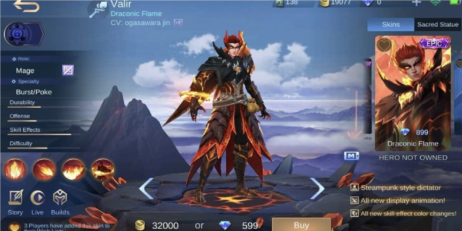 7 Best Valir Skins Mobile Legends (ML) - Esports