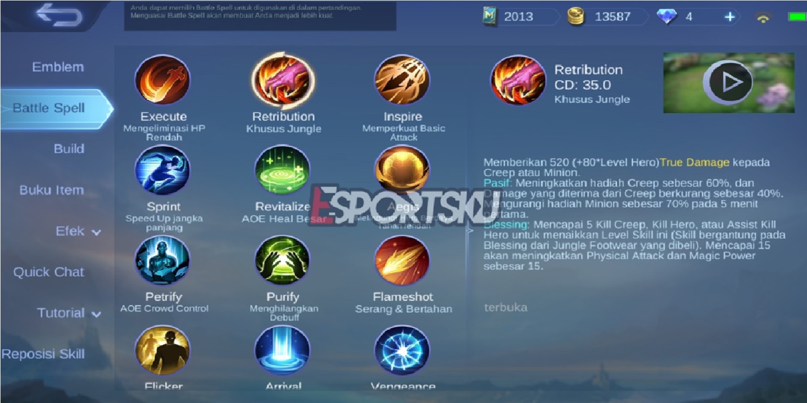 What does Retri mean in Mobile Legends (ML)? - Esports