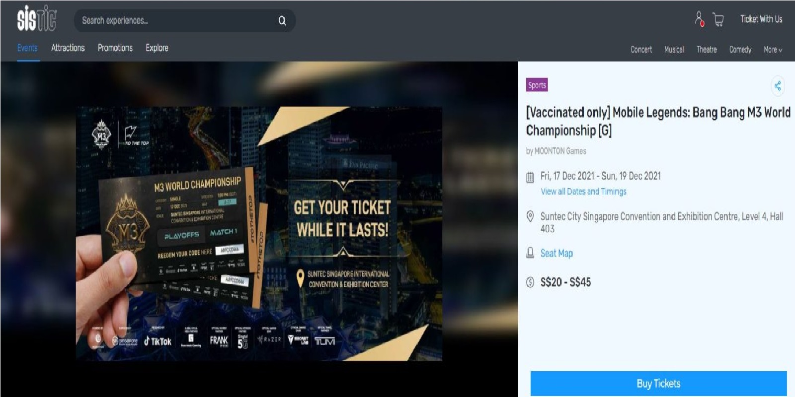 How to Buy M3 Mobile Legends (ML) Tickets, For Those Who Have Plans To ...