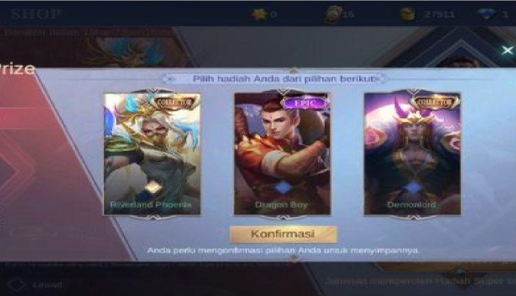 Grand Collection Prize January 2022 Mobile Legends (ML) - Esports