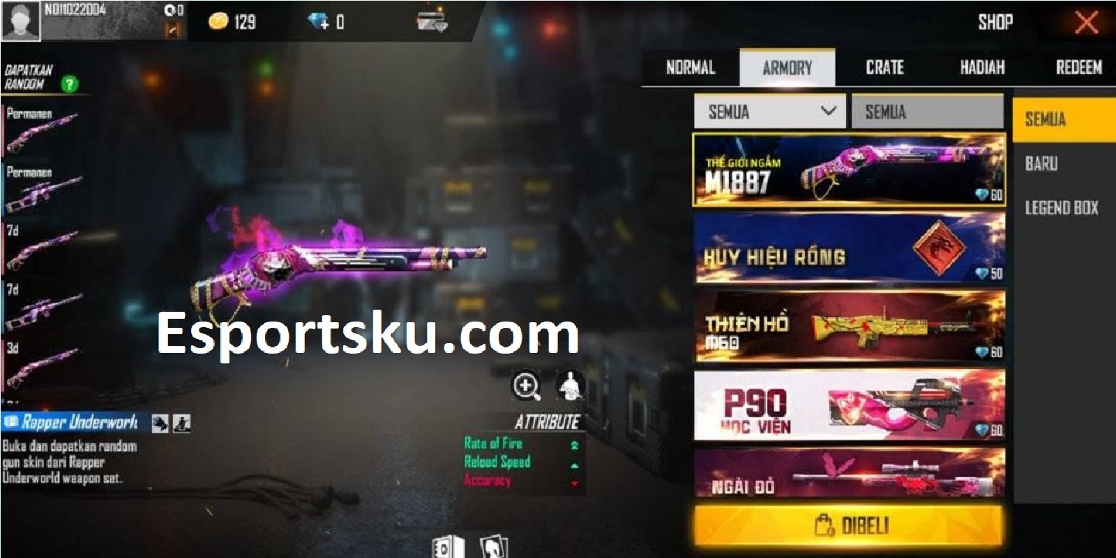 10 Best Shotgun Skins Free Fire (FF) - Esports