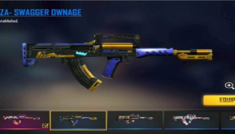 5 Best Groza Skins Esportsku Version Free Fire (FF) - Esports