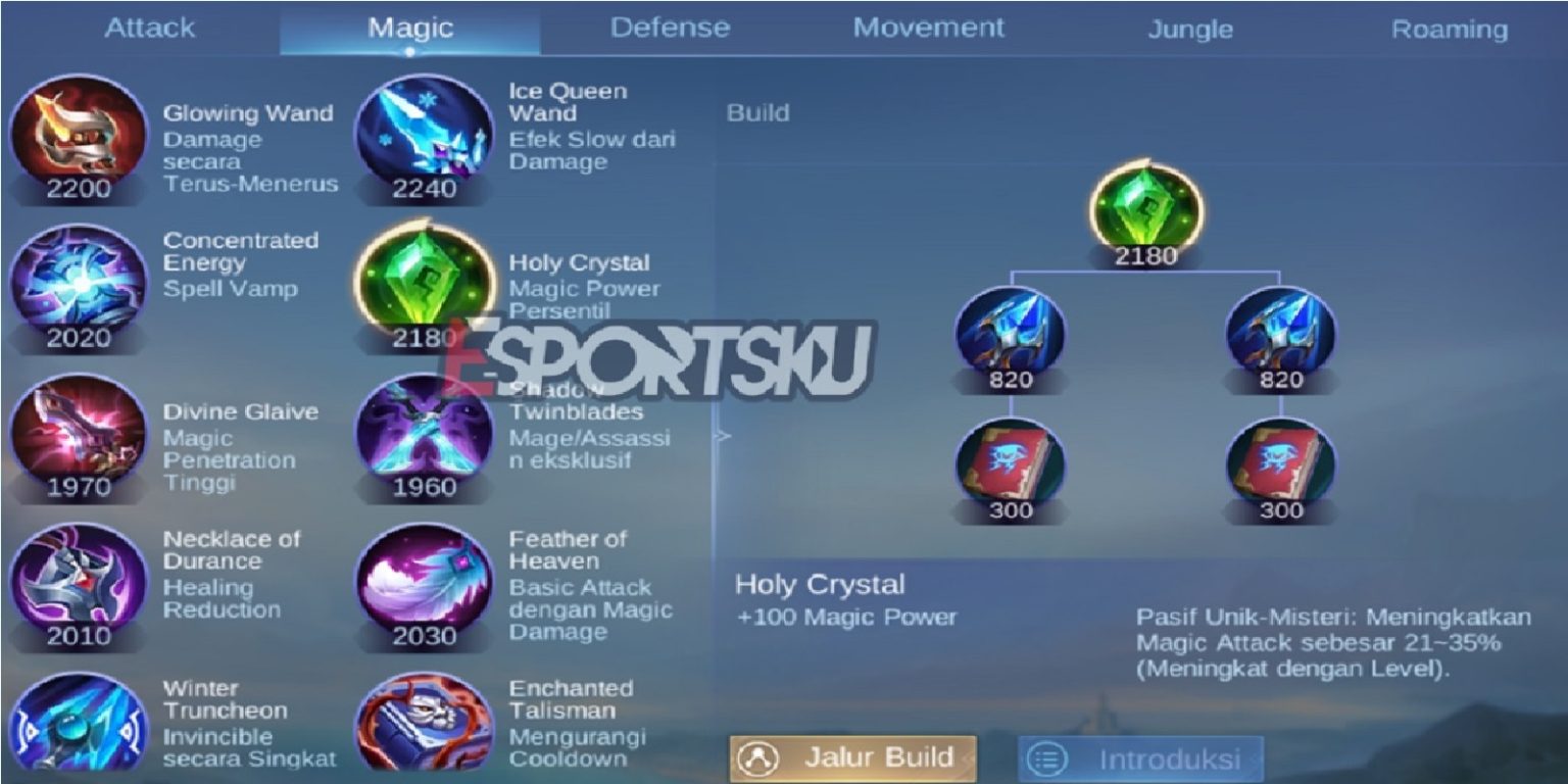 What is the function of the Holy Crystal Item Mobile Legends ? (ML ...
