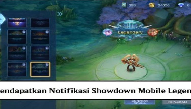 How to Get Mobile Legends Showdown Notifications (ML) - Esports